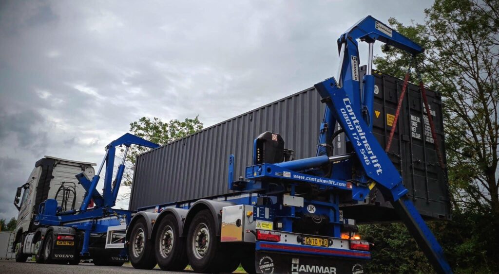 Driving a Sidelifter Container Lorry Around the World